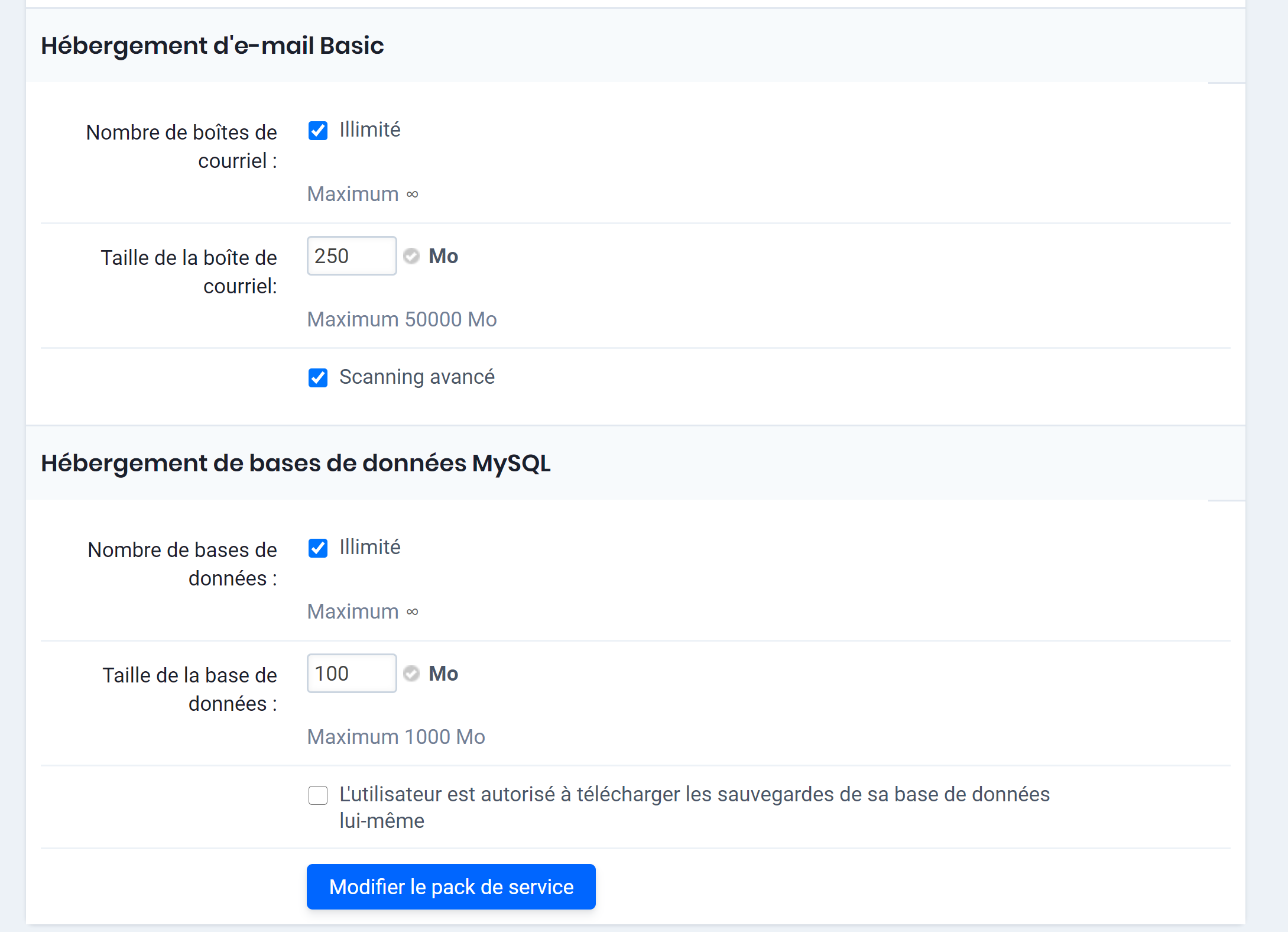 Donner mes clients accès au filtrage anti-spam avancé - Combell support